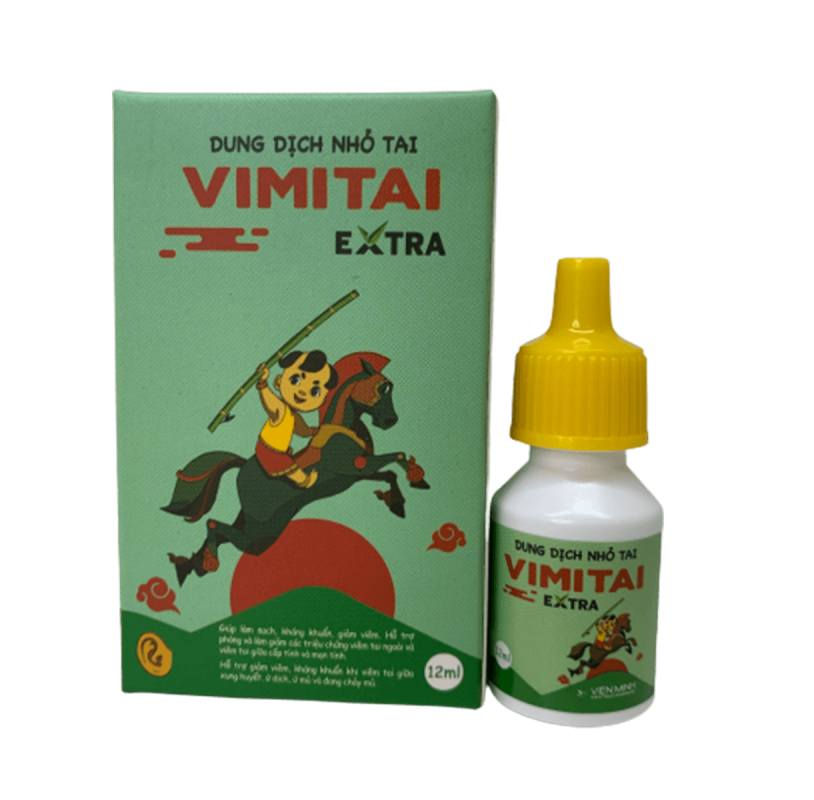 Nh??? Tai Vimitai Extra - Kh??ng Khu???n, Gi???m Vi??m, L??m S???ch ???ng Tai - Vi??n Minh ???????ng